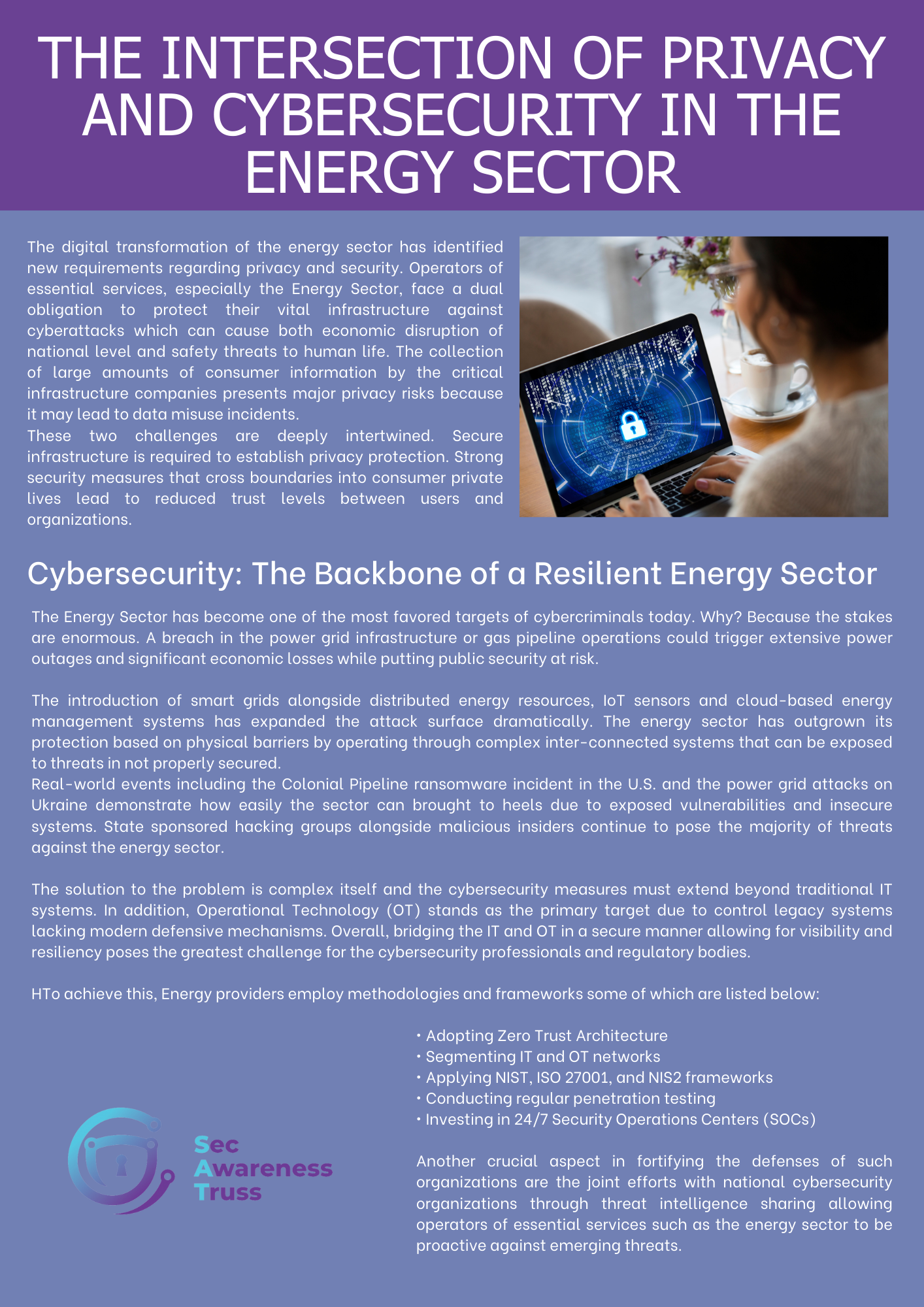 The Intersection of Privacy and Cybersecurity in the Energy Sector ...